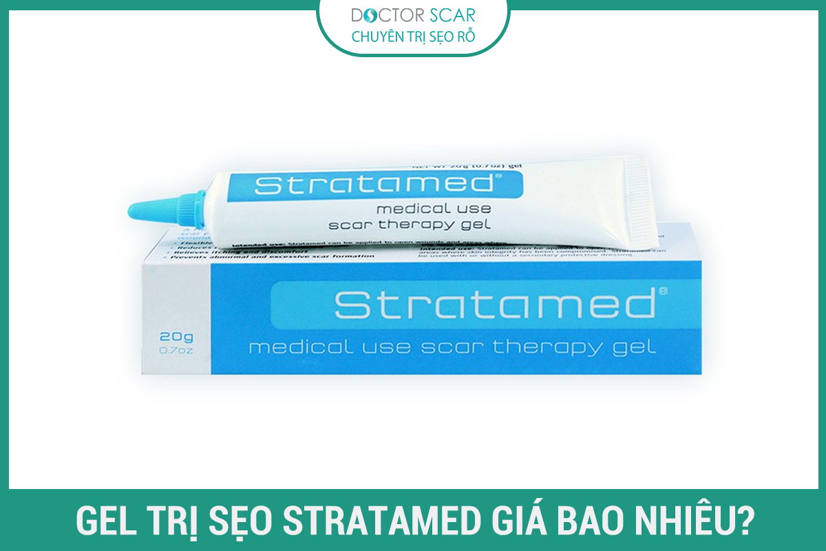 Gel trị sẹo Stratamed giá bao nhiêu? Sử dụng có tốt không? | Doctor Scar