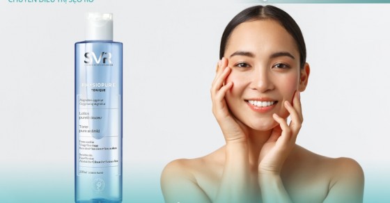 Nước hoa hồng toner SVR xanh dương cho da nhạy cảm có tốt? | Doctor Scar