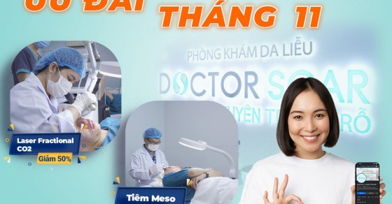 Đãi Tiệc Ưu Đãi Tháng 11 Tại Doctor Scar | Doctor Scar